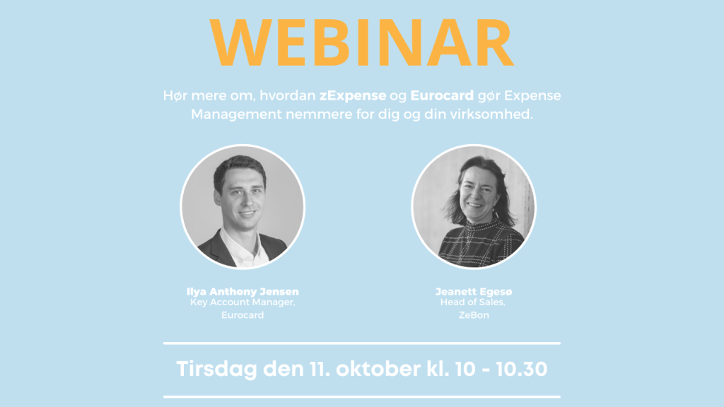 Eurocard & zExpense webinar: Transaktioner i realtid - ZeBon